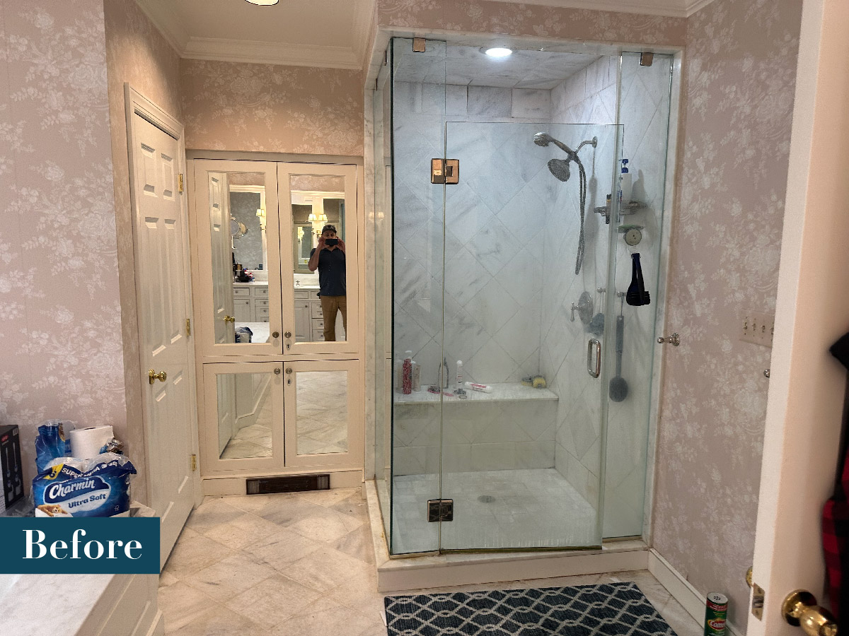 Sugan Rd. Primary Bathroom Renovation | Tilghman Builders